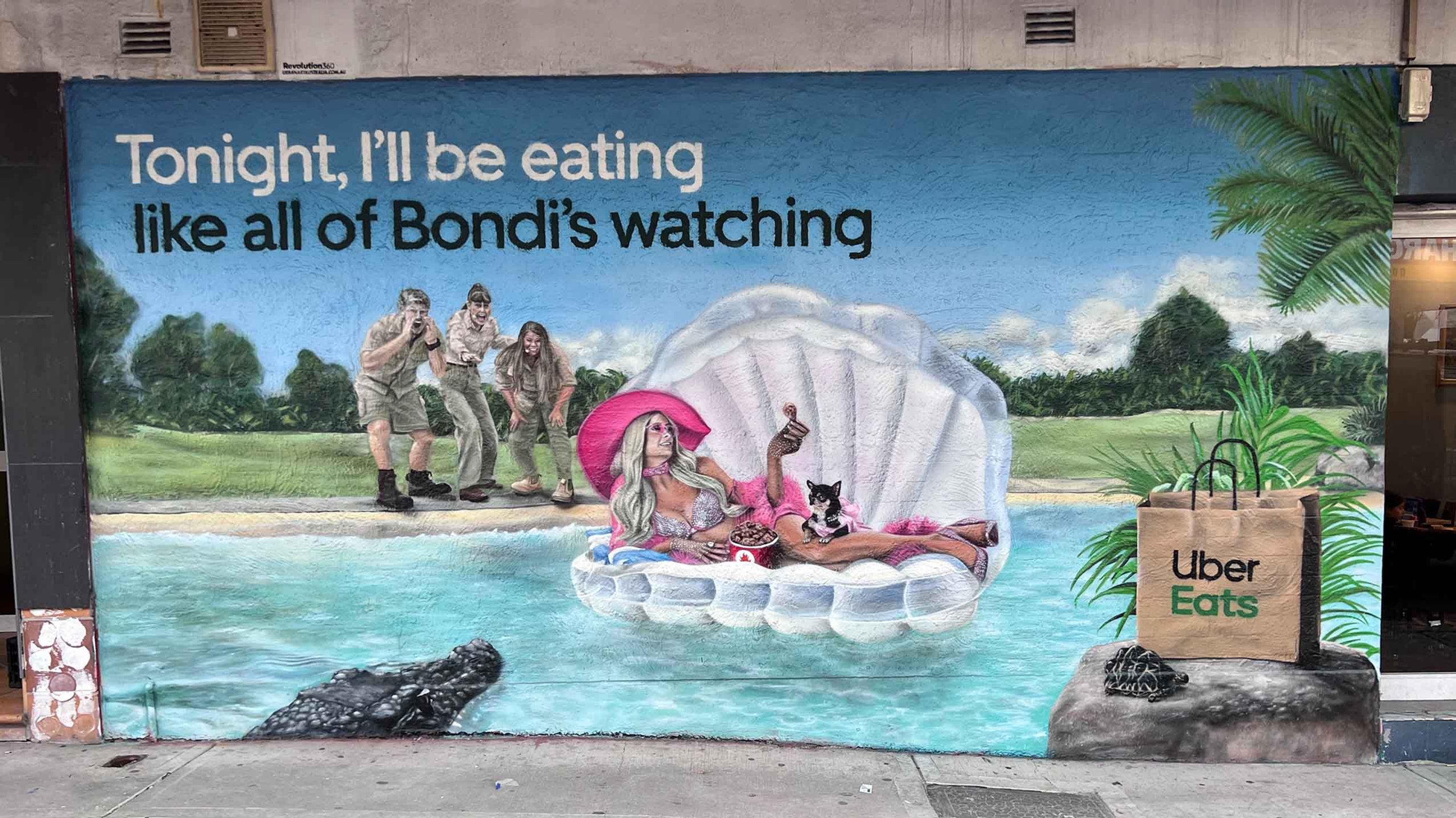 Uber Eats | Bondi Wall Art | Urban Art Australia
